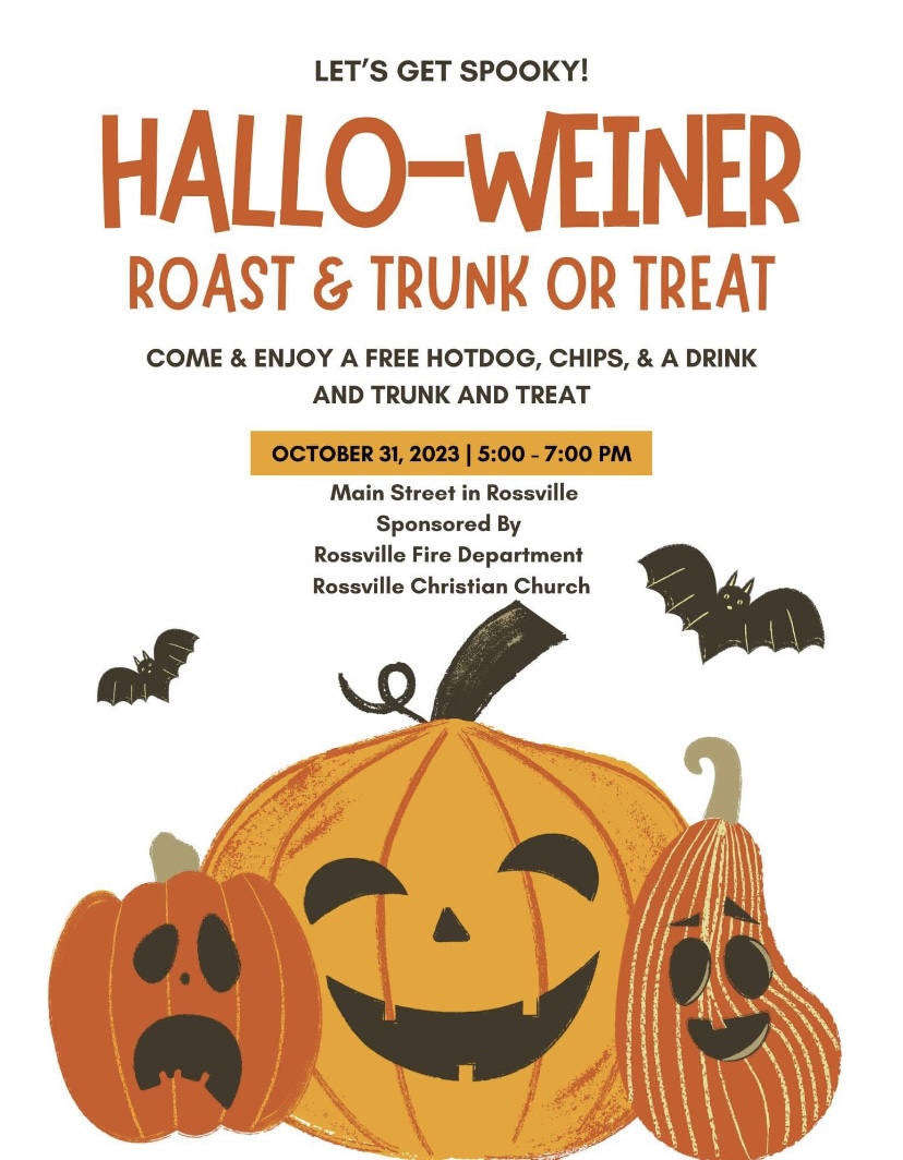 Hallo-Weiner Roast & Trunk or Treat - Rossville | Official City Website ...